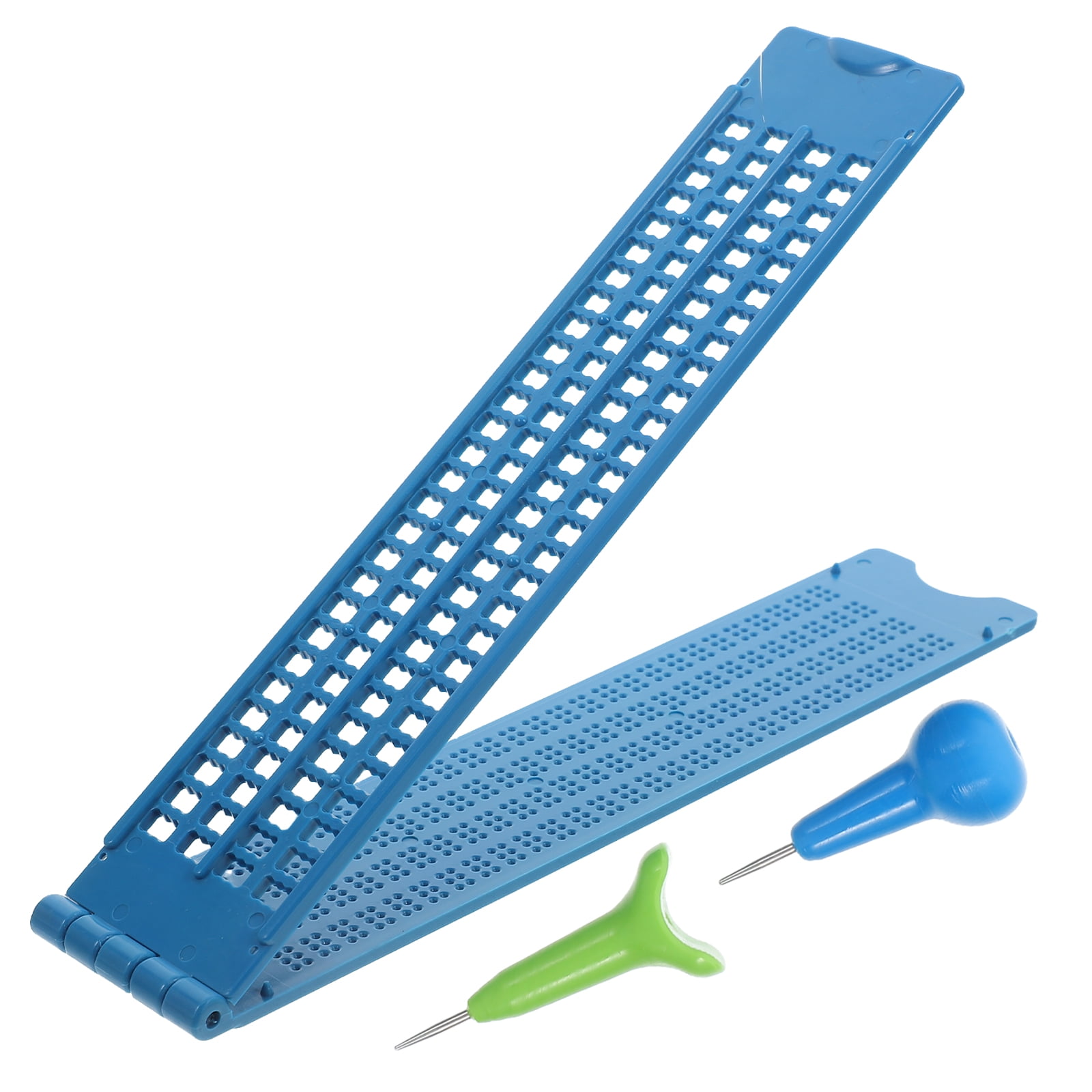Masteelf Blind Writing Board Slates The Braille Store Label Maker Blue ...