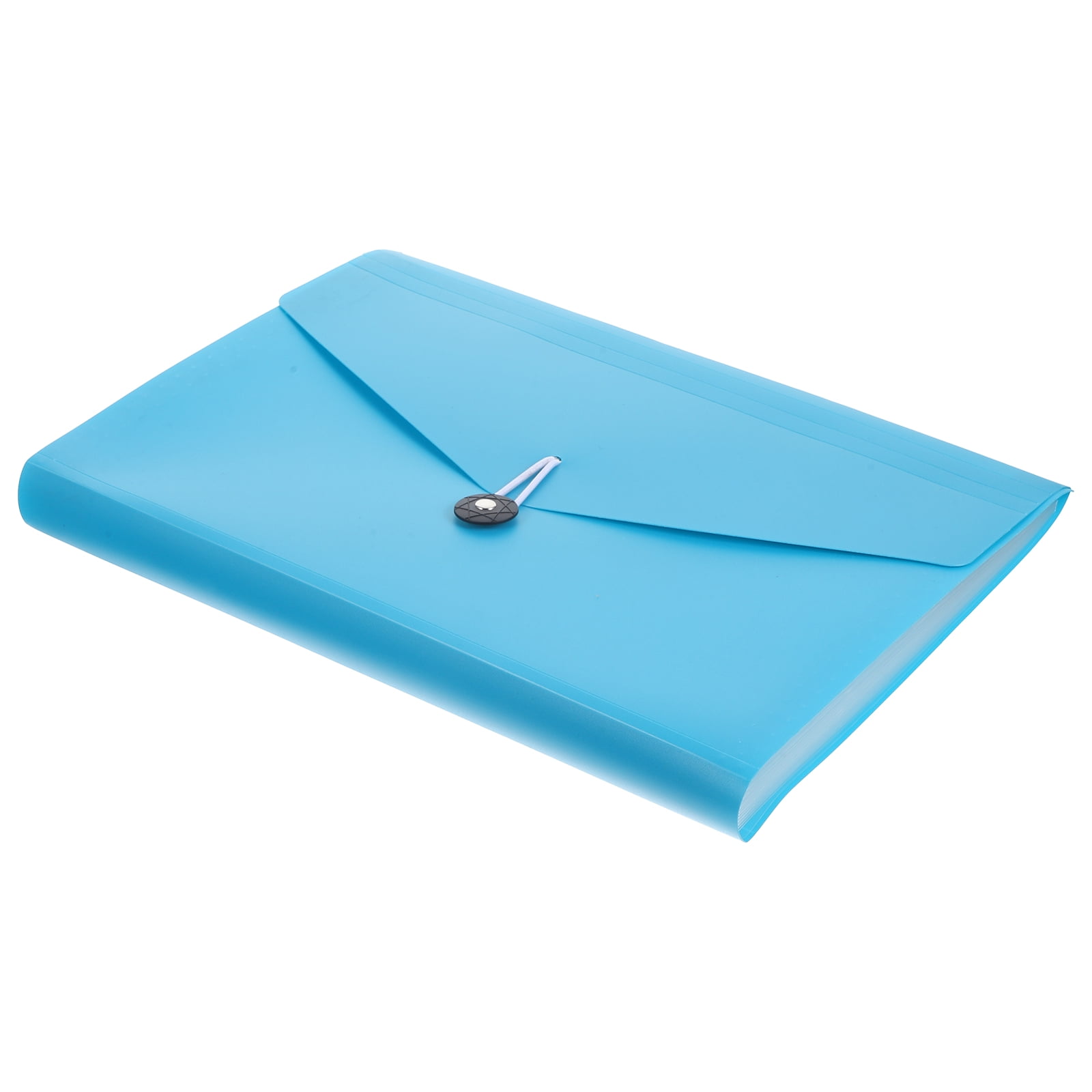 Masteelf Blue Expandable File Folder with Dividers for Storage Use Made ...