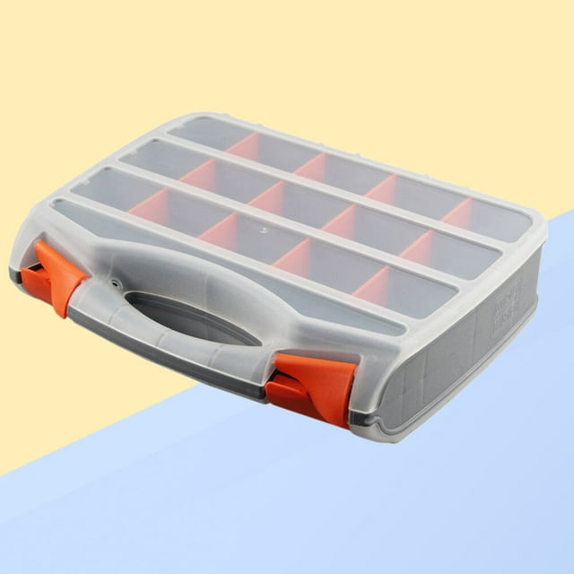 Masteelf Bolt Screw Organizer Fastener Plastic Storage Tool Box ...