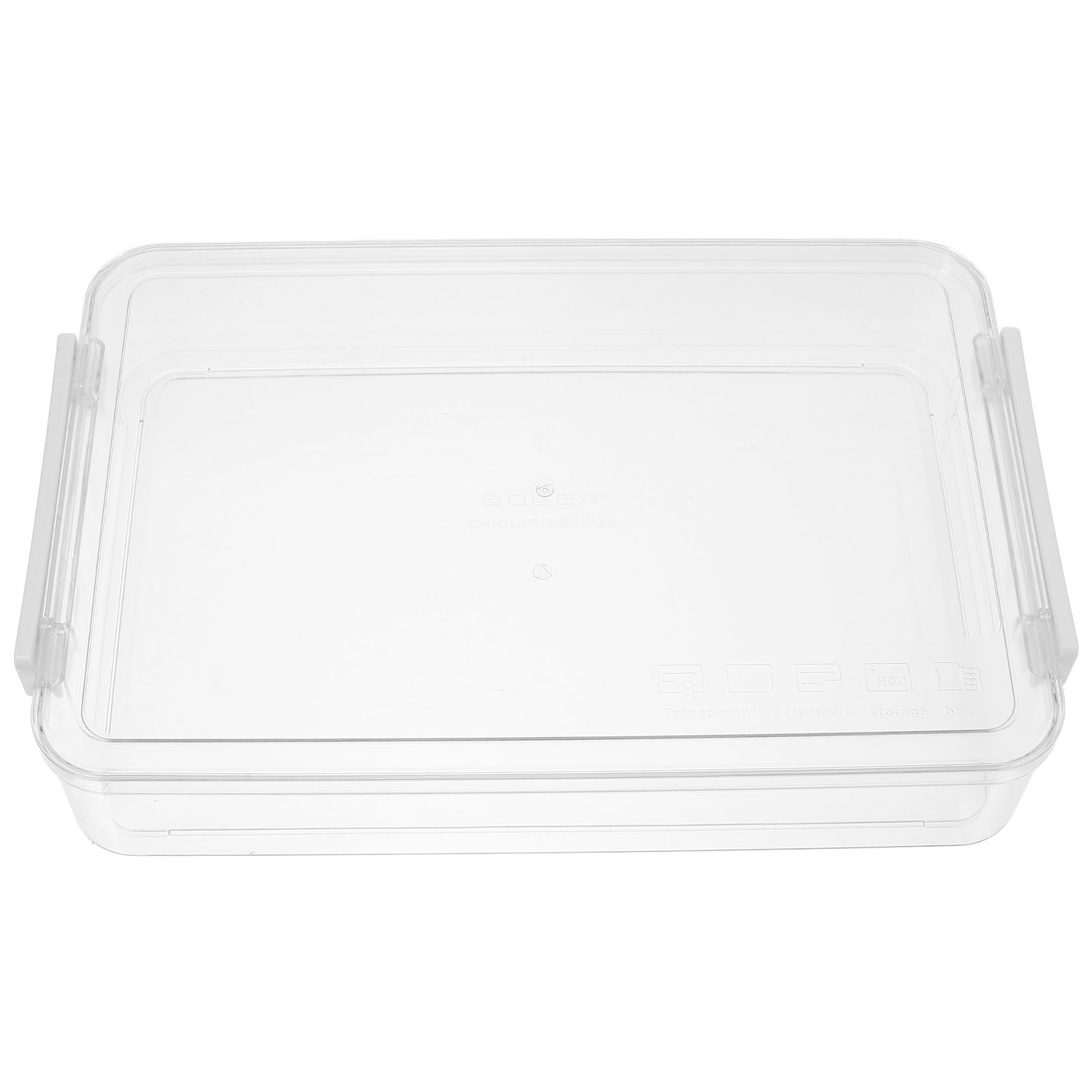 Masteelf Book Storage Containers File Bins with Lids for Organizing ...