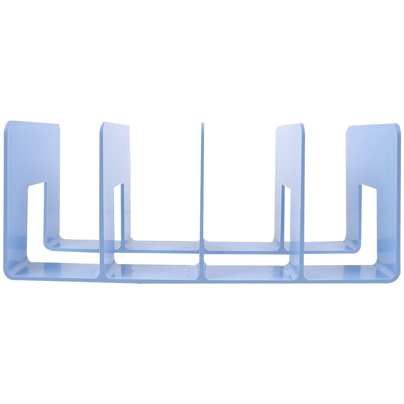 Masteelf Bookshelf Divider Multi-function Holder Arrangement Rack ...