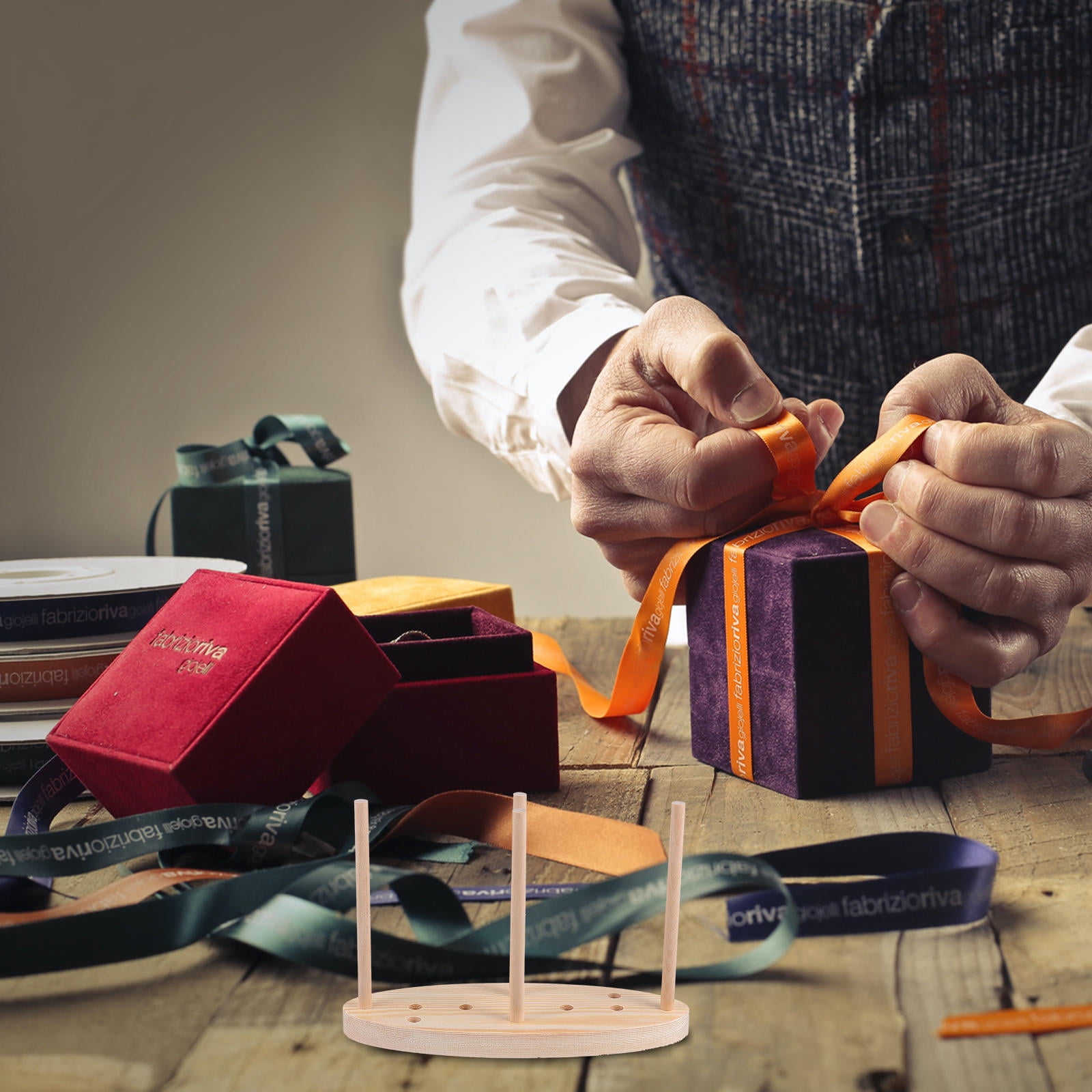Masteelf Bow Maker Tool Making Ribbon Makers Tools Christmas Wreaths ...