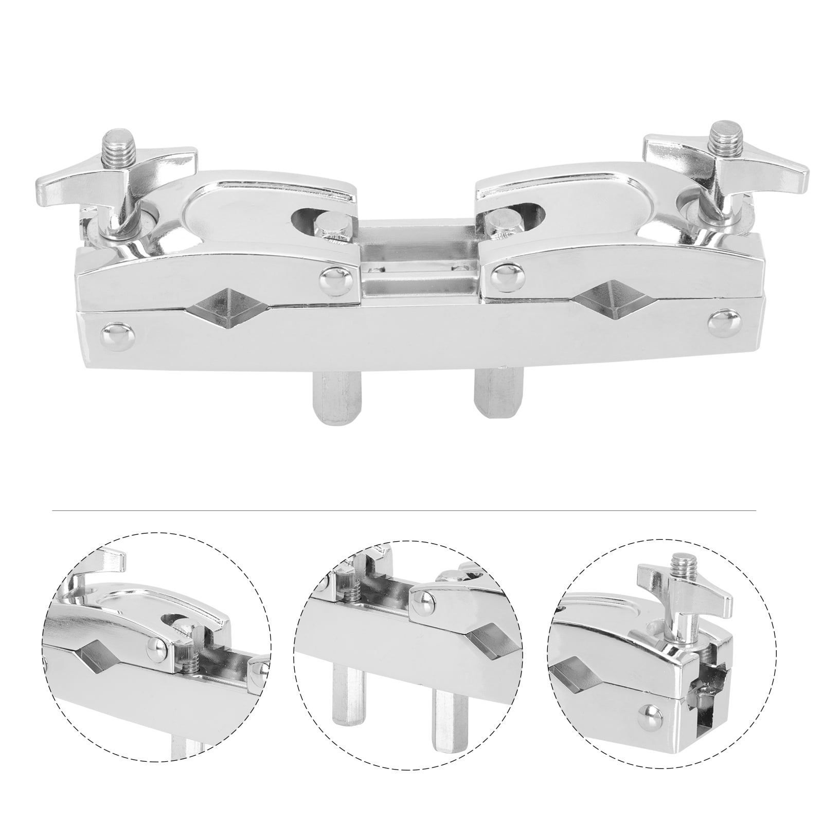 Masteelf Bracket Drum Cowbell Clip Clamp Drums Bass Accessory - Walmart.com