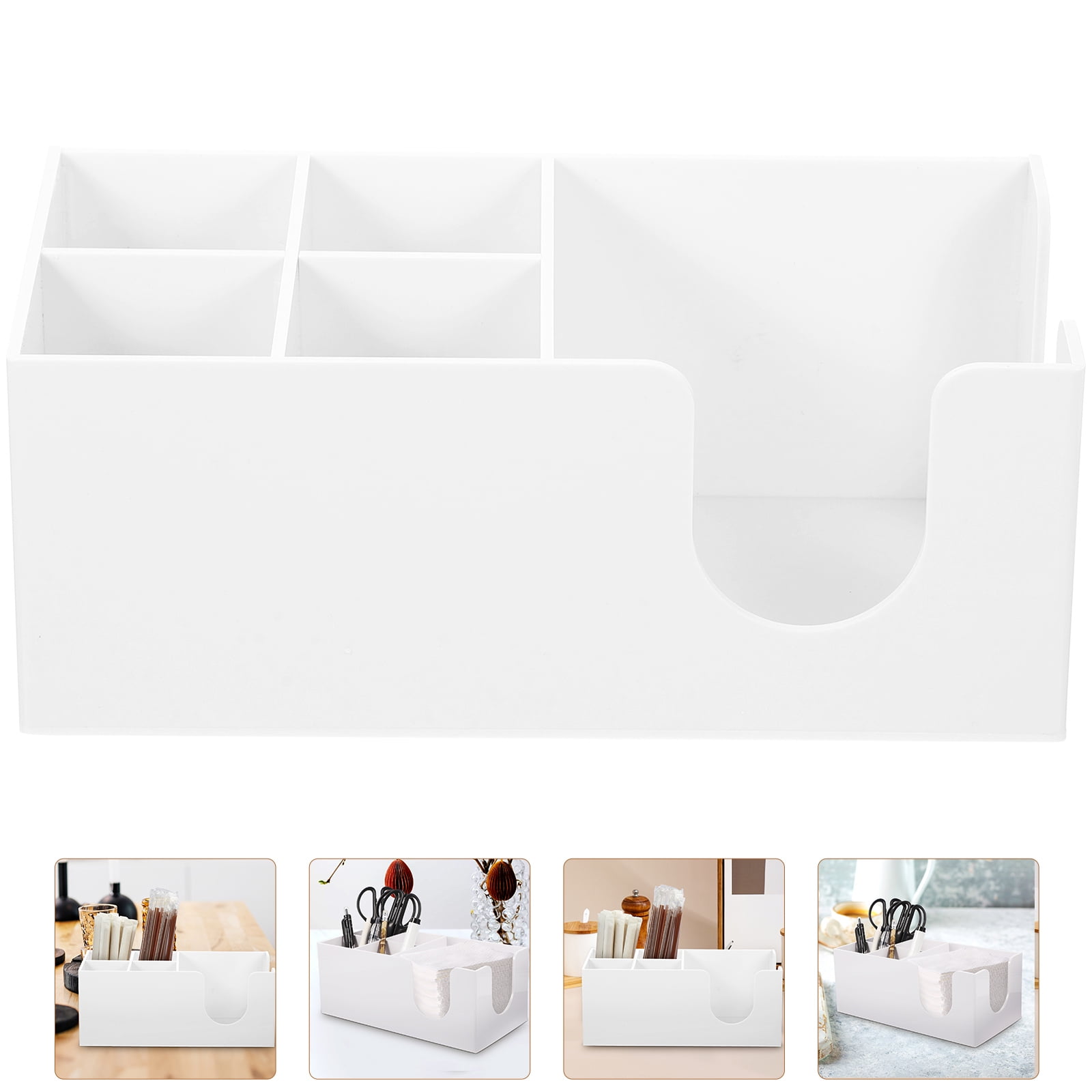 Masteelf Break Room Coffee Condiment Organize Station Organizer Office ...