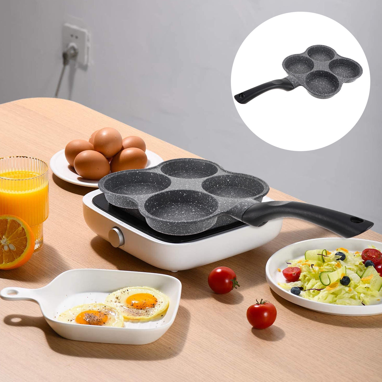 OFFIGAM Nonstick Patty Mold with Round Holes, Plastic Cooking Tool for ...