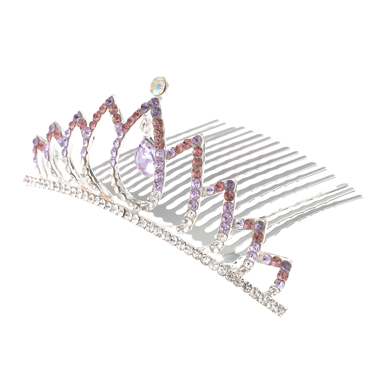 Masteelf Bridal Crown Comb Wedding Bride Crown Comb Women Tiara Clip ...