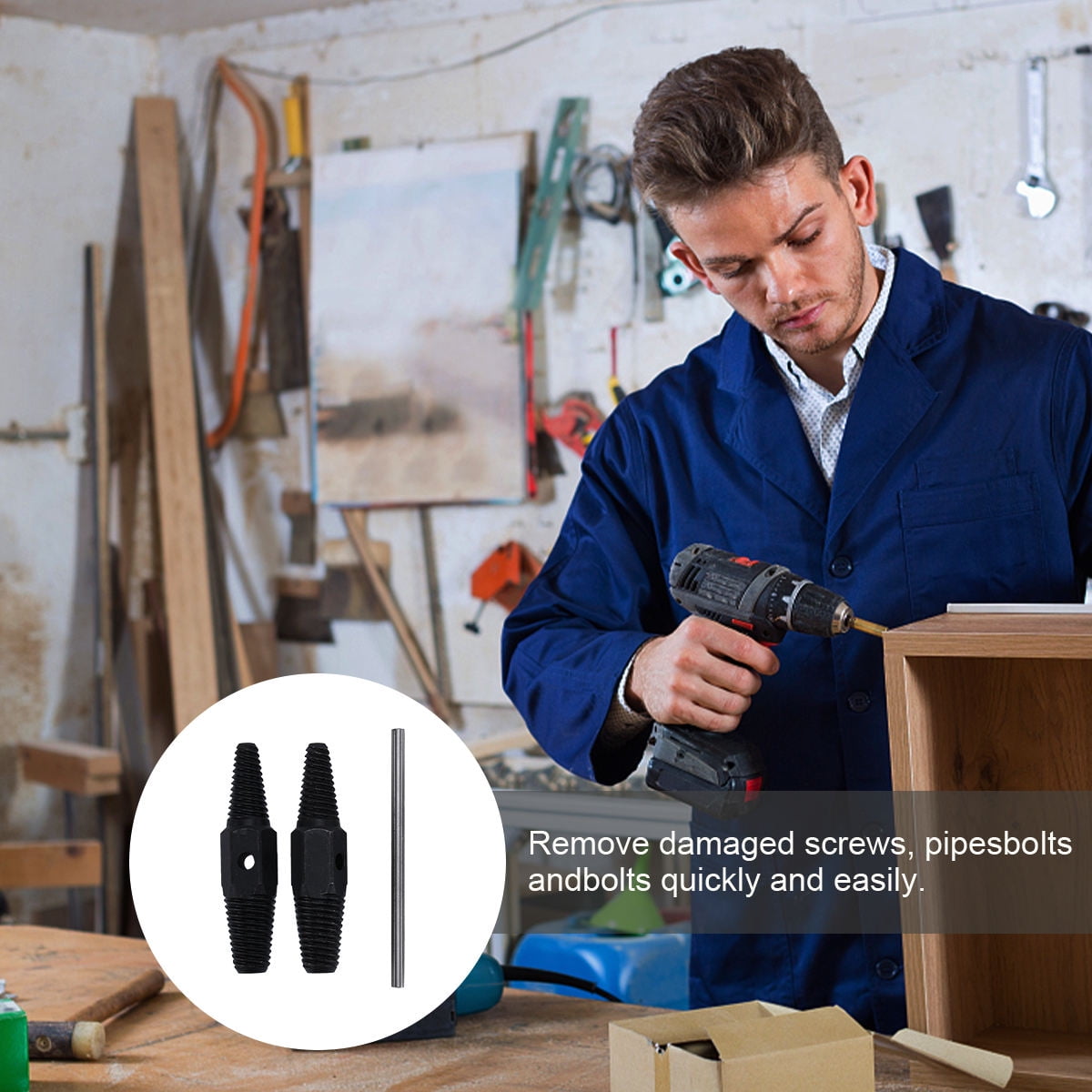 Masteelf Broken Wire Extractor Broken Removing Tool Restaurant Tool ...