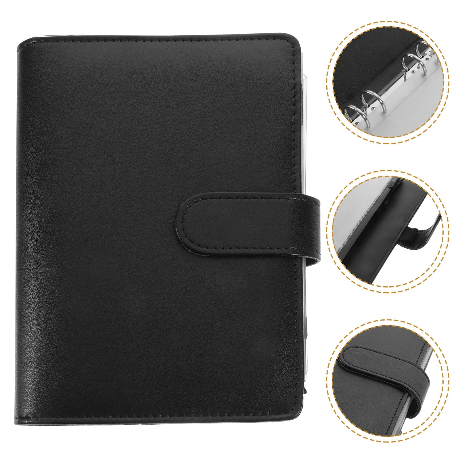 Masteelf Budget Binder with Cash Envelopes Ledger Portable Notepad ...