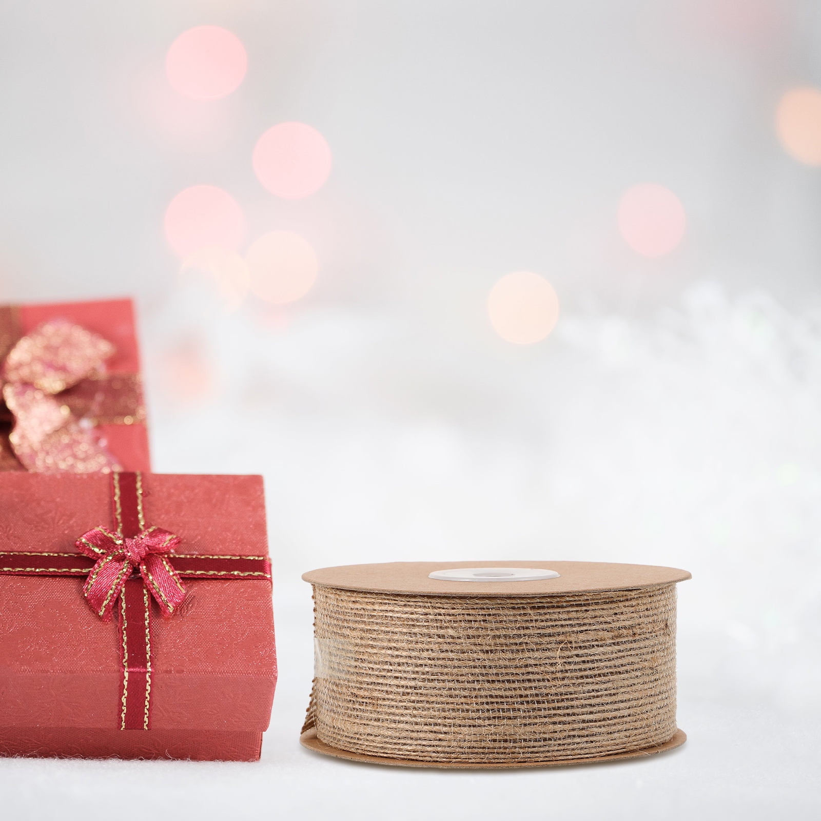 Masteelf Burlap Twine String for Craft Making and Wedding Ribbon ...