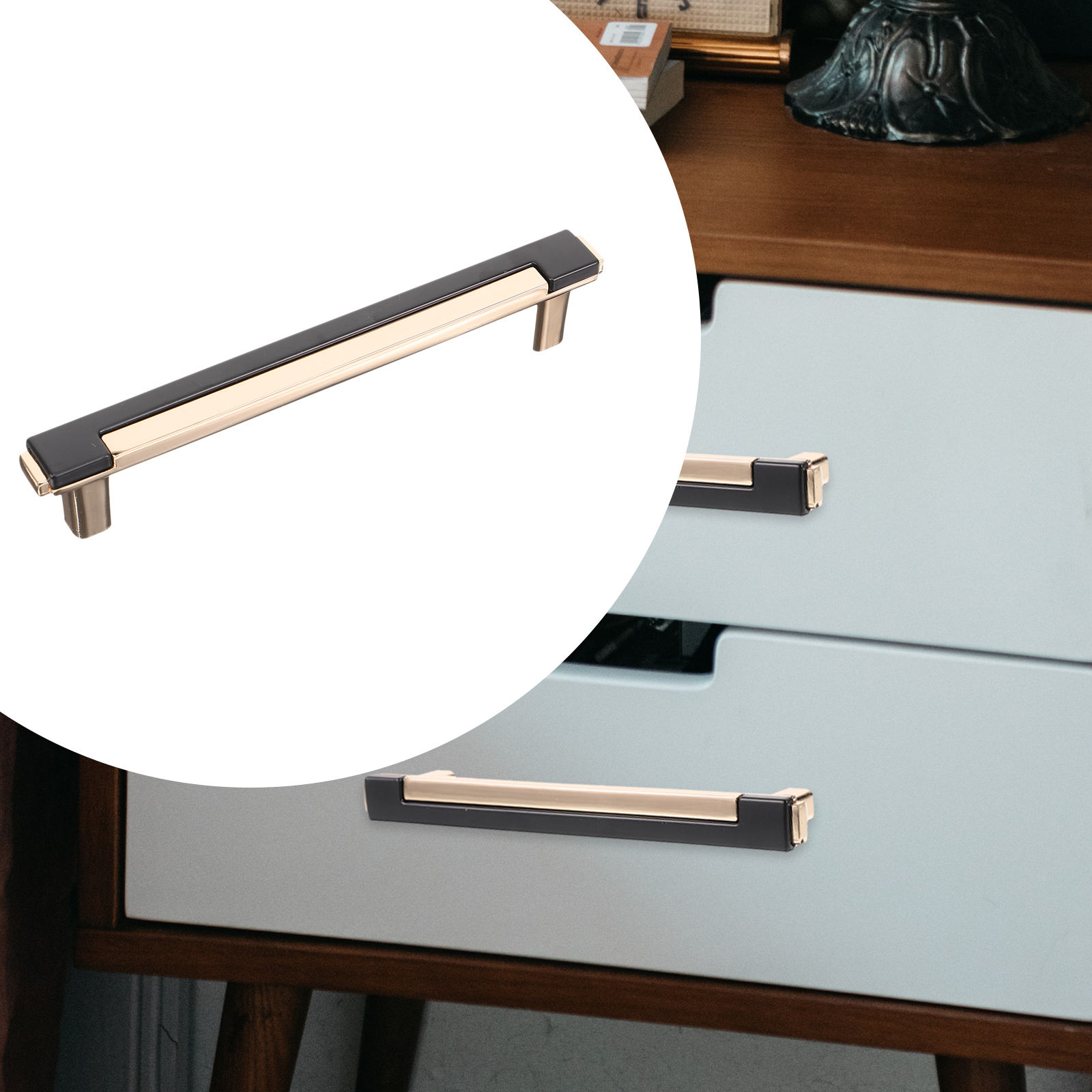 Masteelf Cabinet Handle Parts Furniture Pull Drawer Pulls Kitchen Door ...