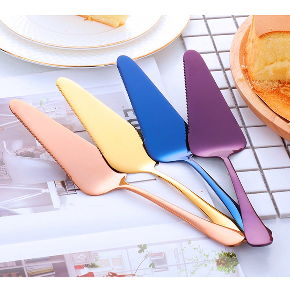 Masteelf Cake Handle Scraper Baking Tools Spatula Pizza Shovel Serrated ...