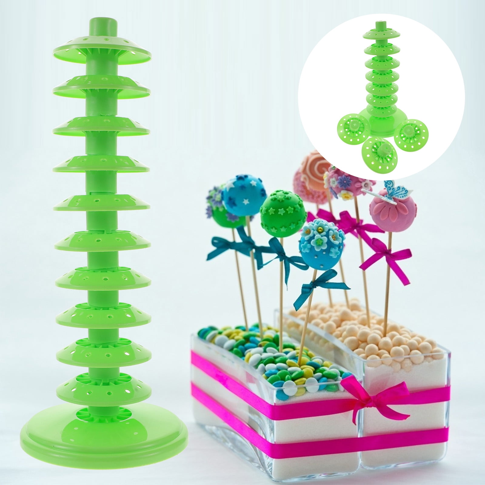 Masteelf Cake Pops Stand Multiple Holes Lollipop Holder Lollipop ...