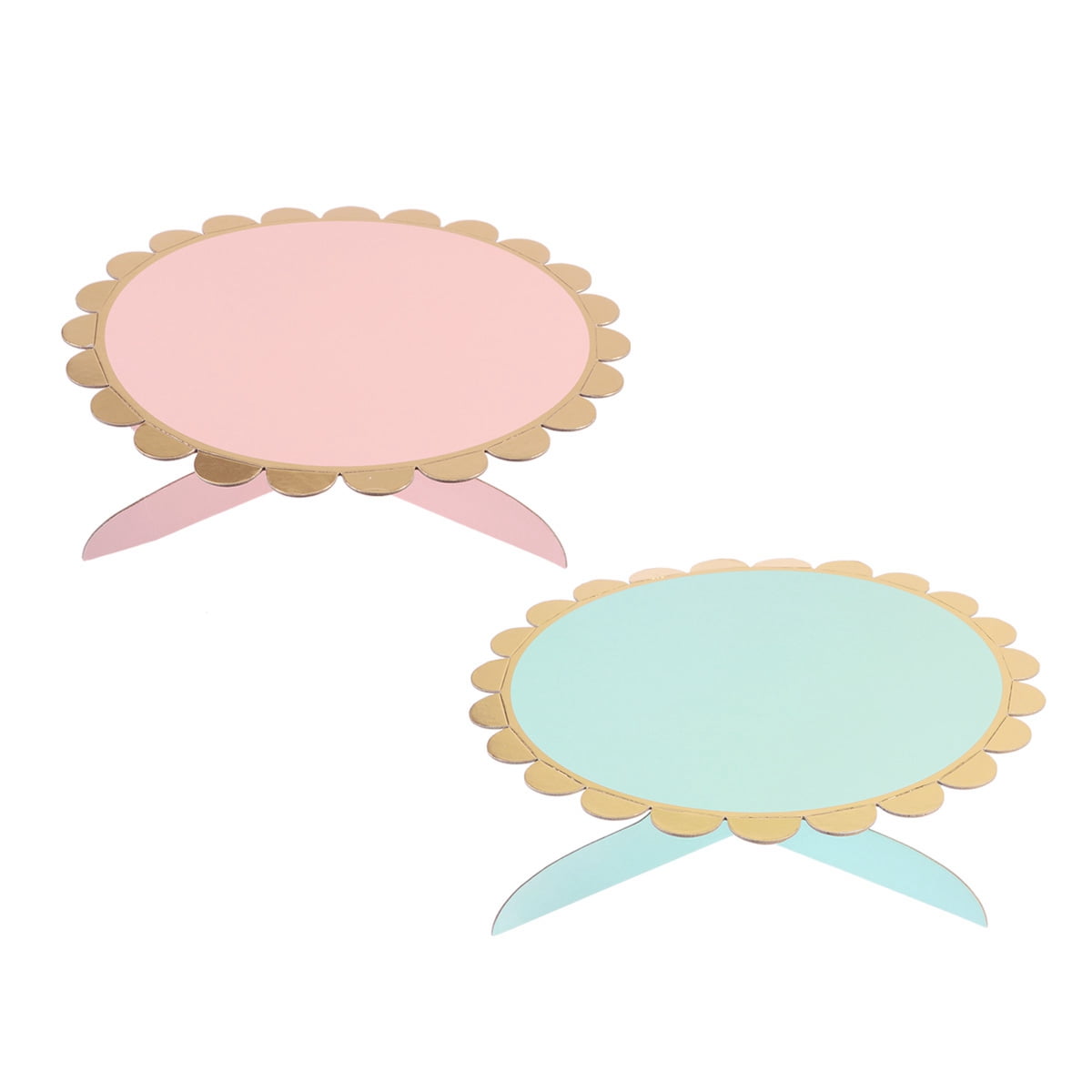 Masteelf Cake Stand Round Cupcake Stands Disposable Paper Dessert ...