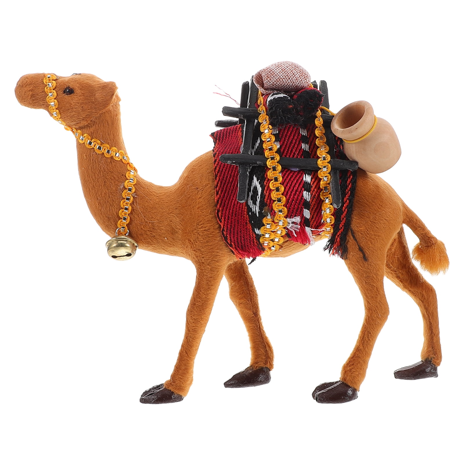 Masteelf Camel Figurine Home Decor Small Simulated Animal Model Kids ...