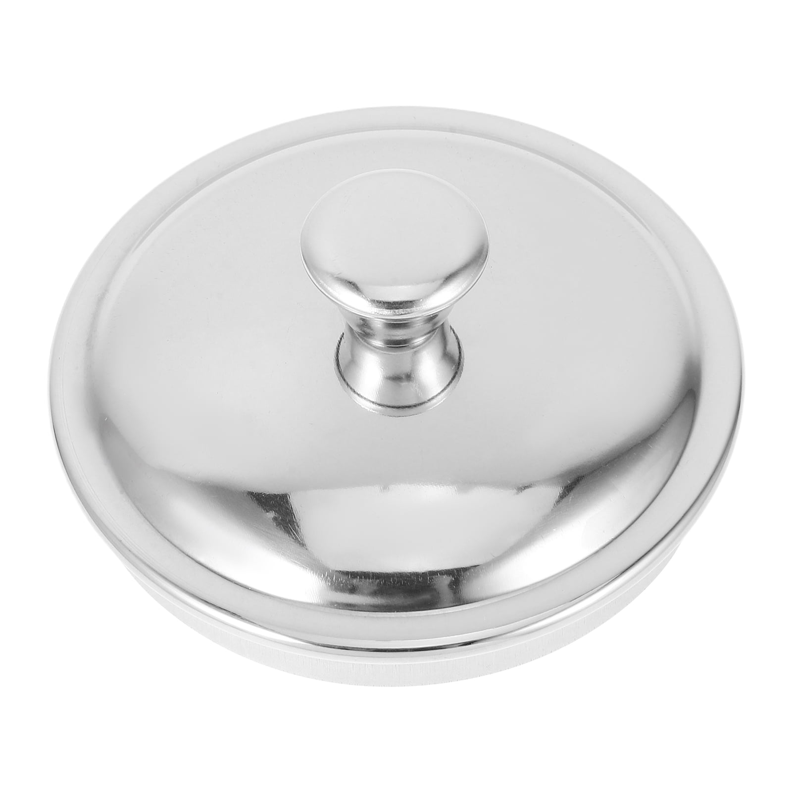 Masteelf Camping Cup Lid Stainless Steel Beverage Cup Lid Covers Round ...