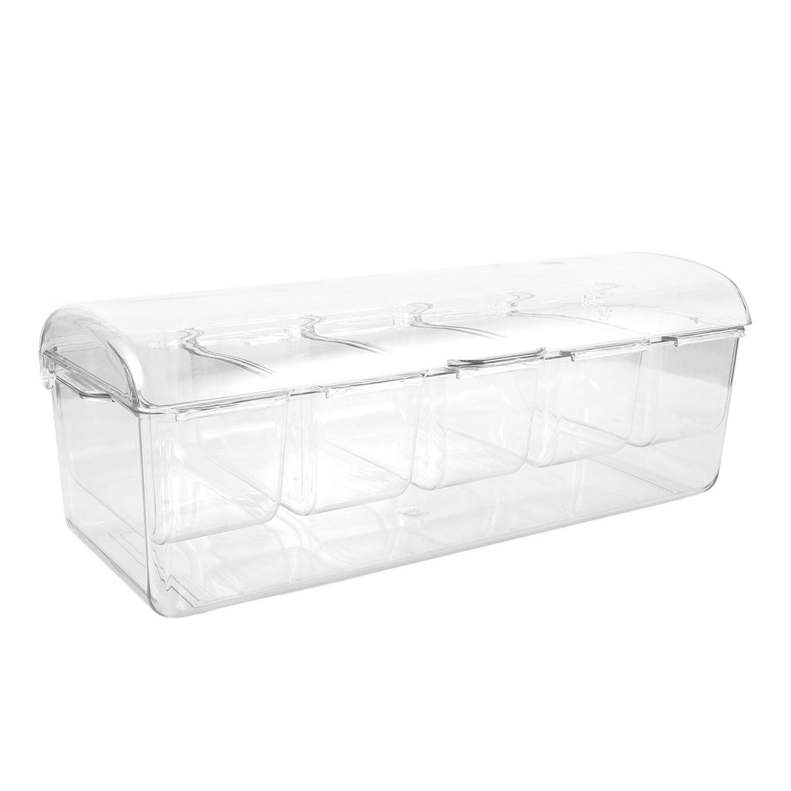 Masteelf Candy Bar Containers Platter Pantry Food Storage Transparent ...