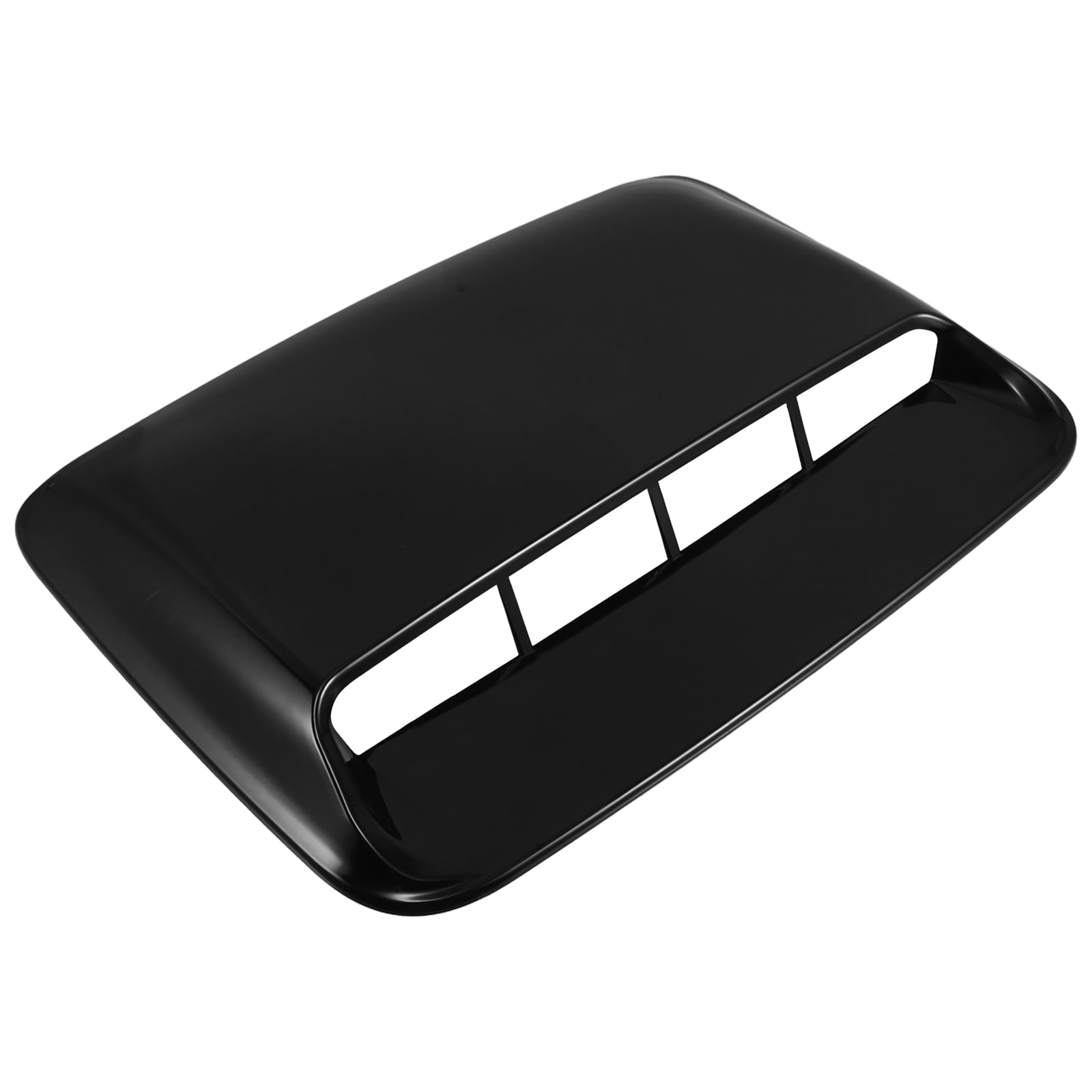 Masteelf Car Engine Hood Decoration Cover Air Flow Intake Sticker Black ...