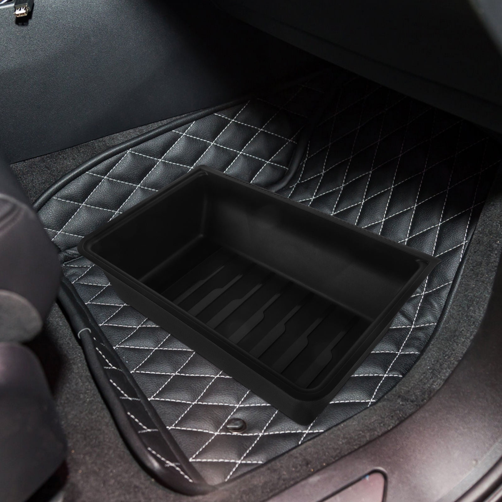 Masteelf Car Under Seat Organizer Vehicle Under Seat Storage Tray ...