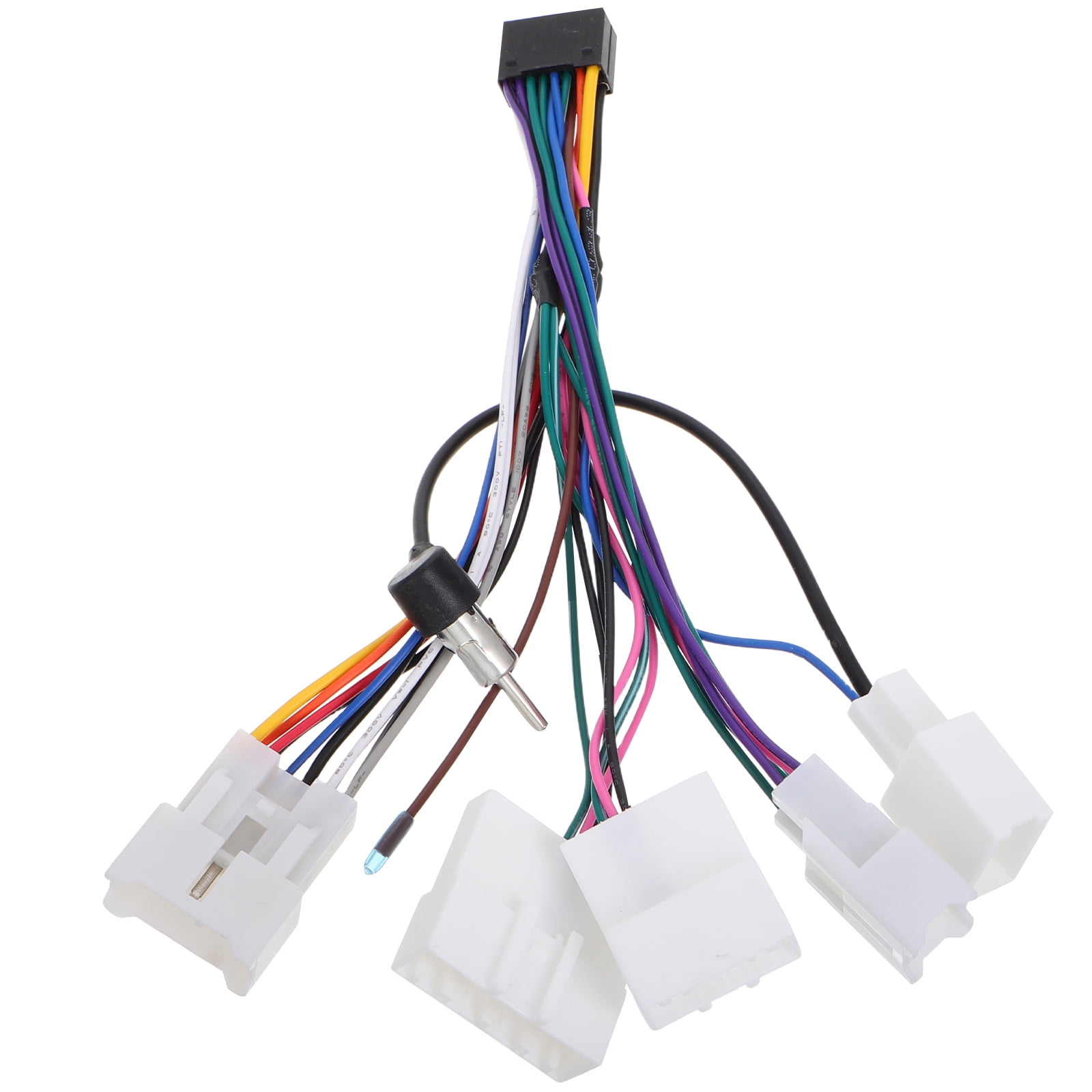 Masteelf Car Stereo Wiring Harness Adapter Kit Compatible for Toyota ...