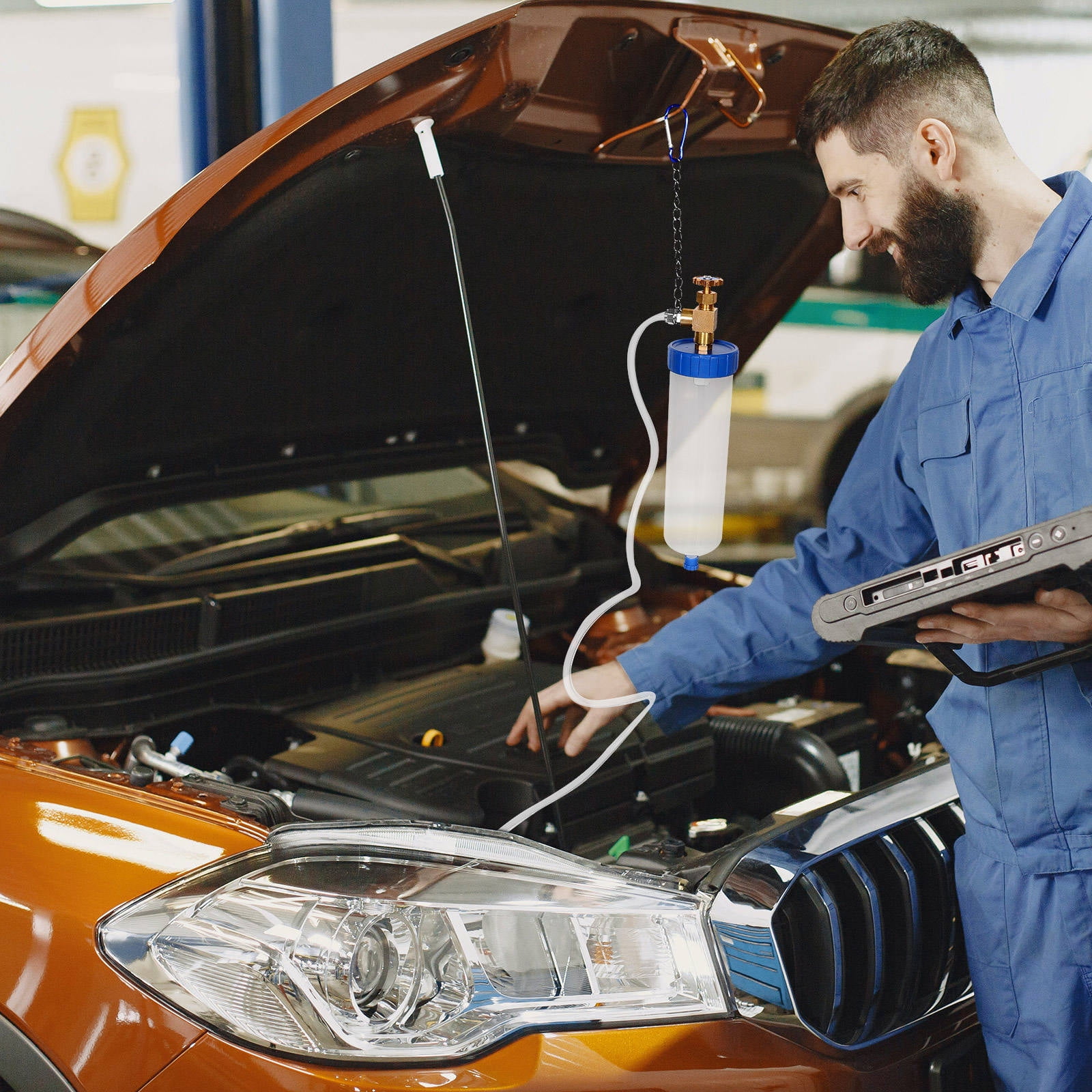 Masteelf Car System Cleaner Intake Cleaning Bottle Vehicle Intake ...