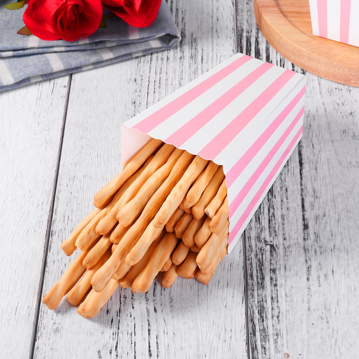 Masteelf Carton Movie Theater Style Popcorn Tub Trendy Popcorn Boxes ...