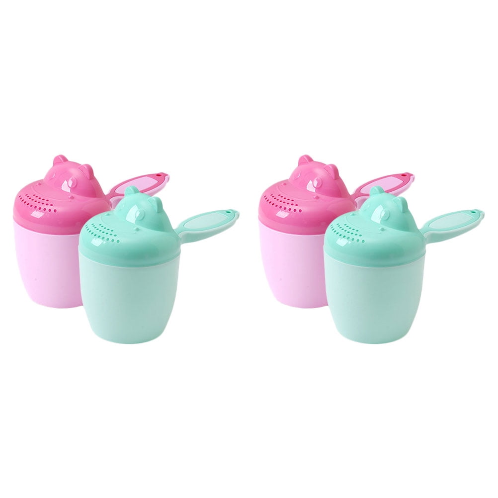 Masteelf Cartoon Baby Shampoo Cup with Comfortable Handle for Gentle ...