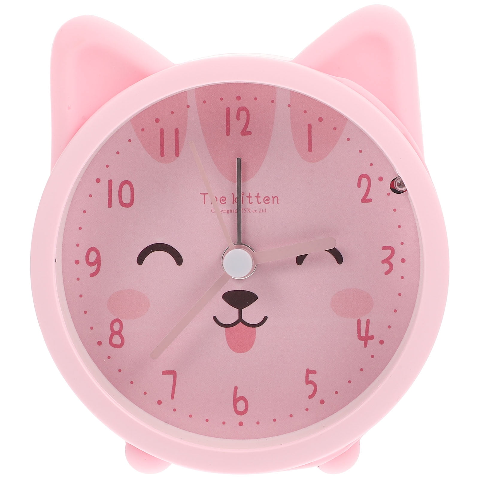 Masteelf Cartoon Cat Alarm Clock Cute Aesthetic Child for Kids Travel ...