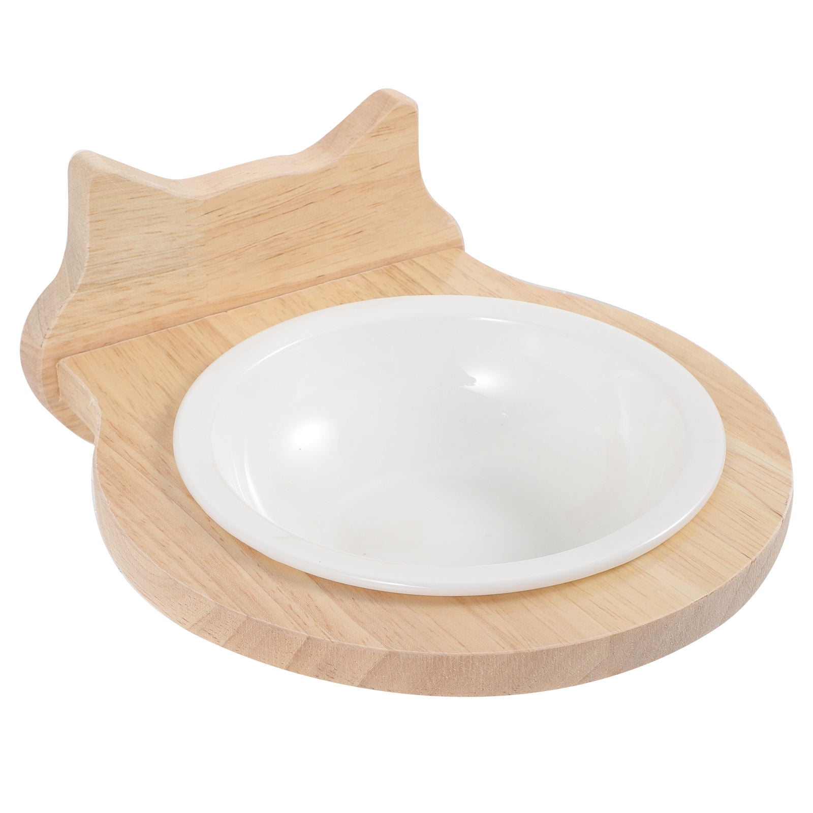 Masteelf Cat Feeder Auto for Cats Universal and Dog Bowl Cage - Walmart.com