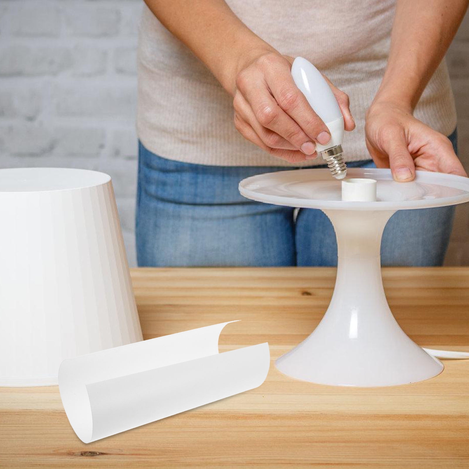 Masteelf Ceiling Light Cover LED Light Cover Acrylic Light Diffuser ...