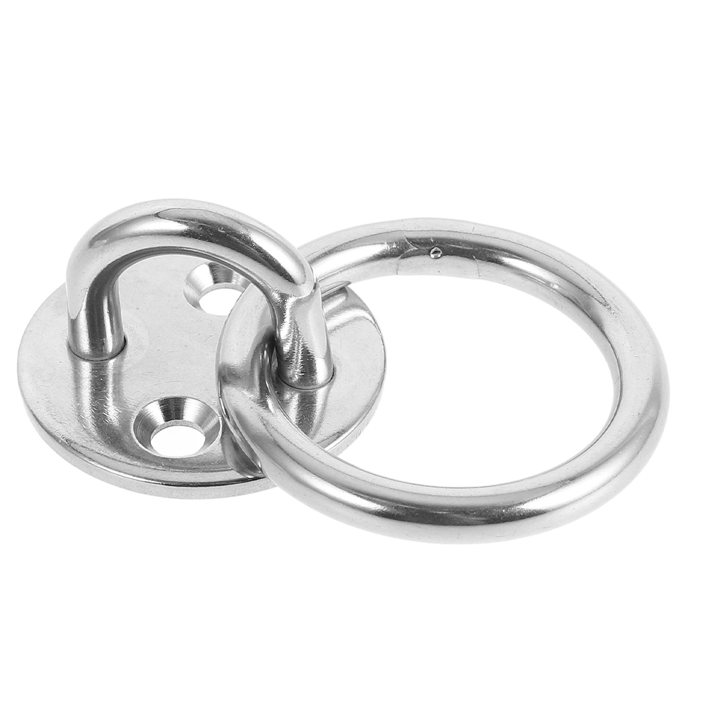 Masteelf Ceiling Mount Hook Heavy Duty Pad Eye Plate Stainless Steel ...