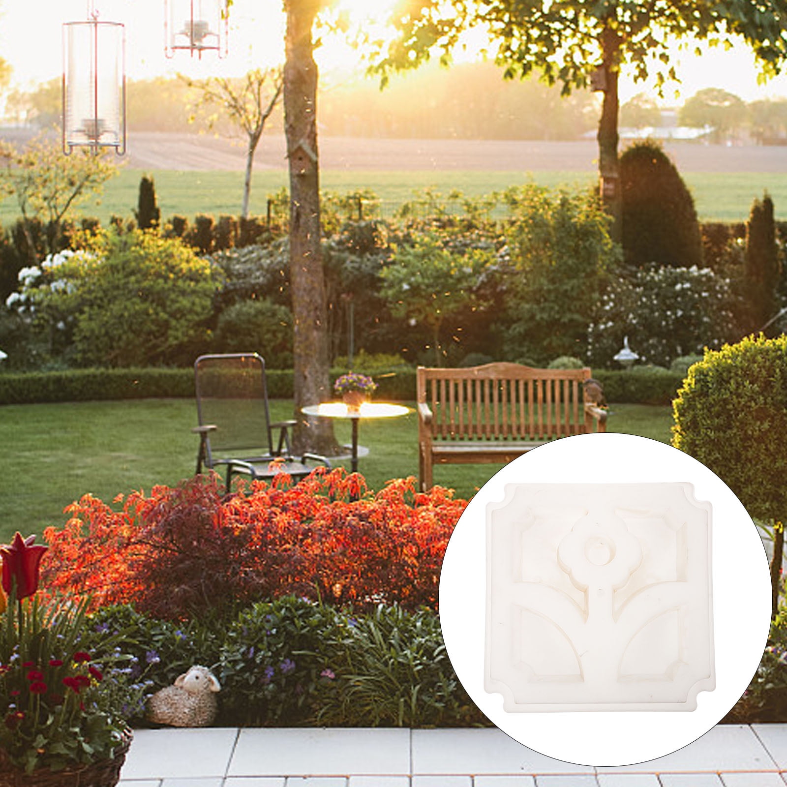 Masteelf Cement Mold Concrete Brick Mold Path Maker Pavement Mold ...