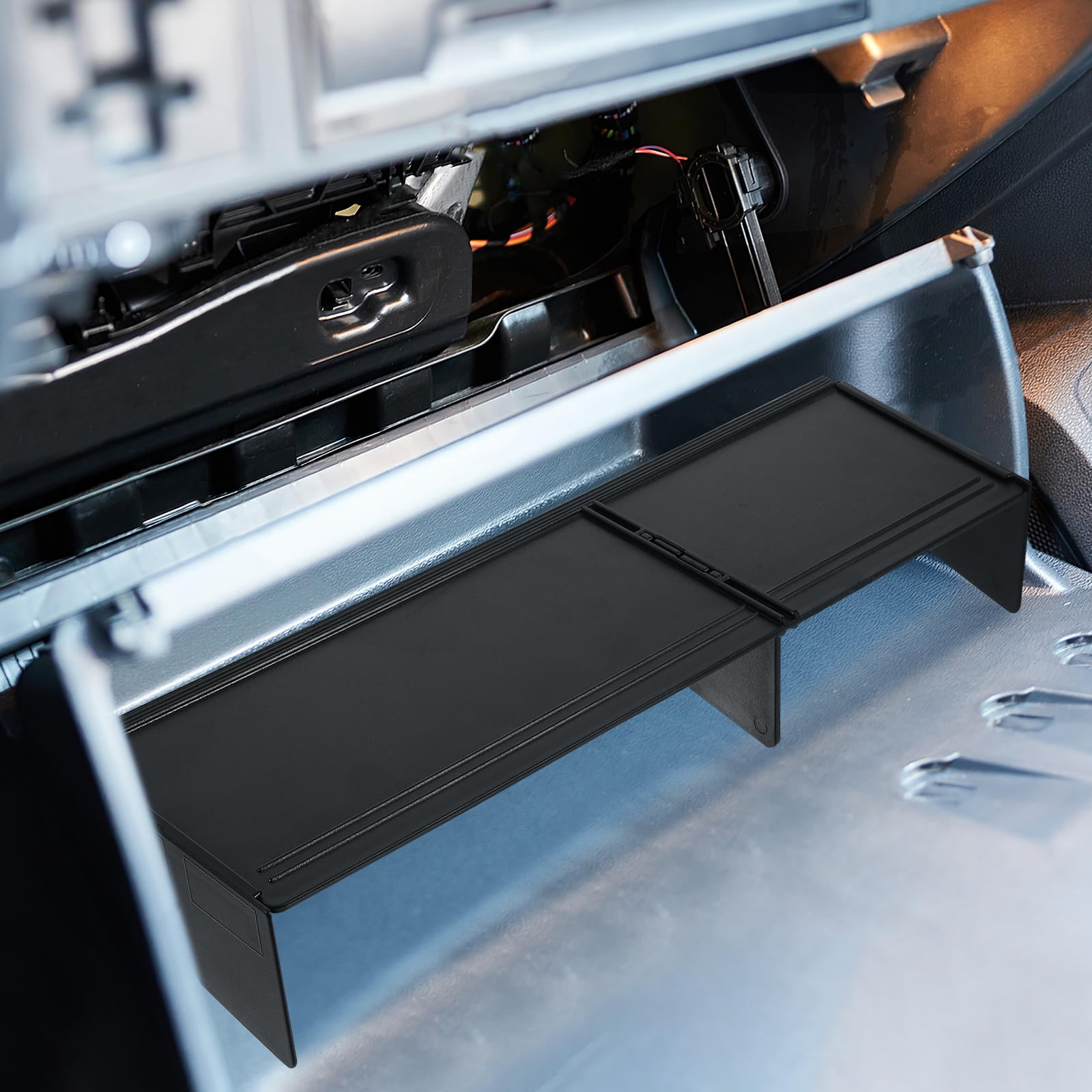 Masteelf Center Console Organizer Tray Plastic Gear Shift Storage Tray ...