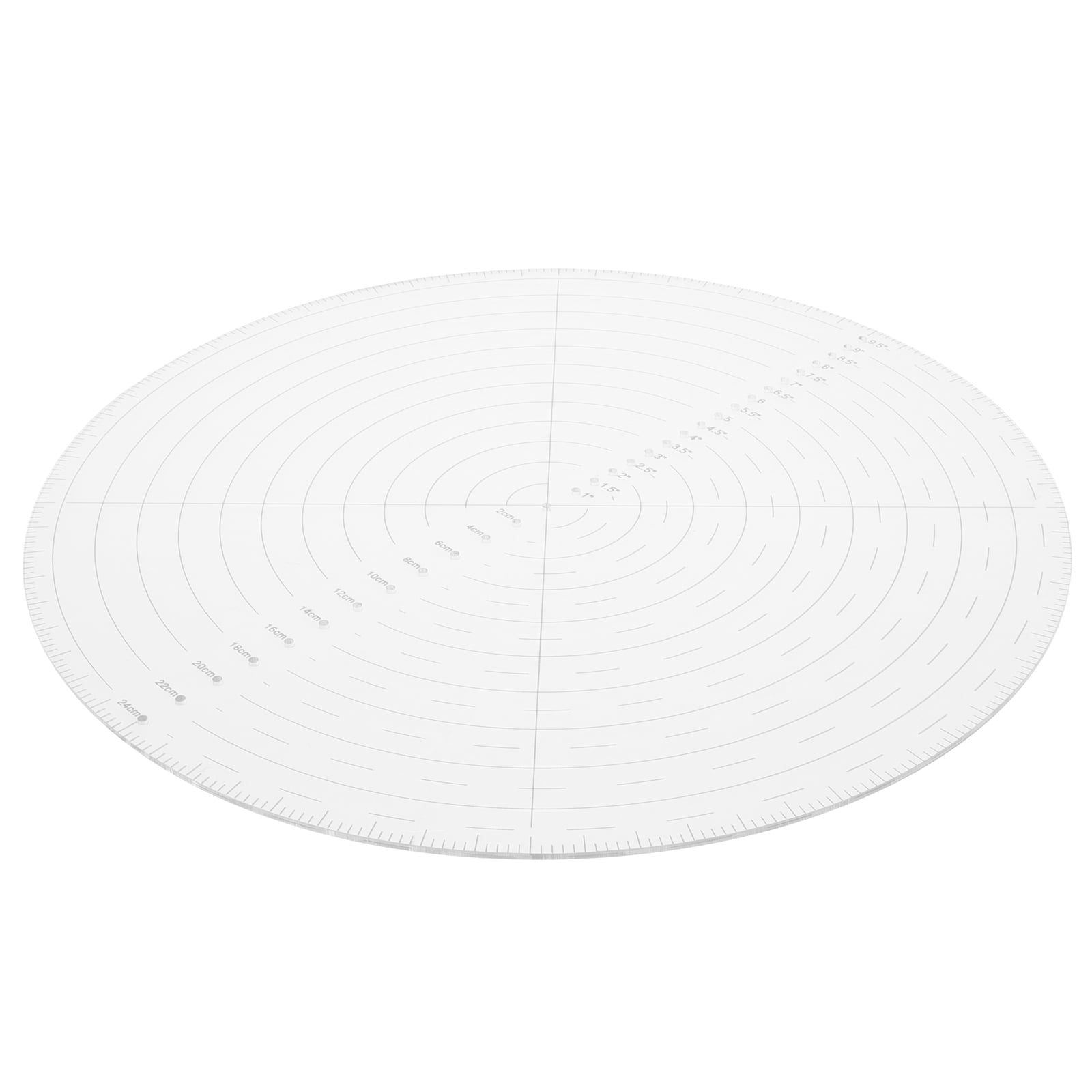 Masteelf Centering Ruler 10in Transparent Acrylic Quilting Ruler For ...