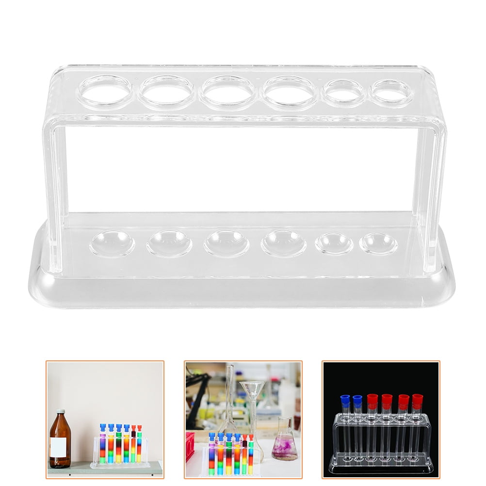 WRITWAA Lab Tube Racks Experiment Test Tube Rack Rectangular 1Pack ...