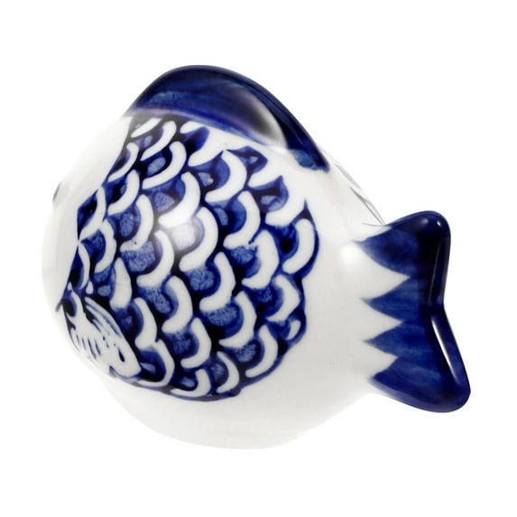 Masteelf Ceramic Fish Aquarium Fish Statue Aquarium Decor Floating Ornament Fish Figurine Decor ...