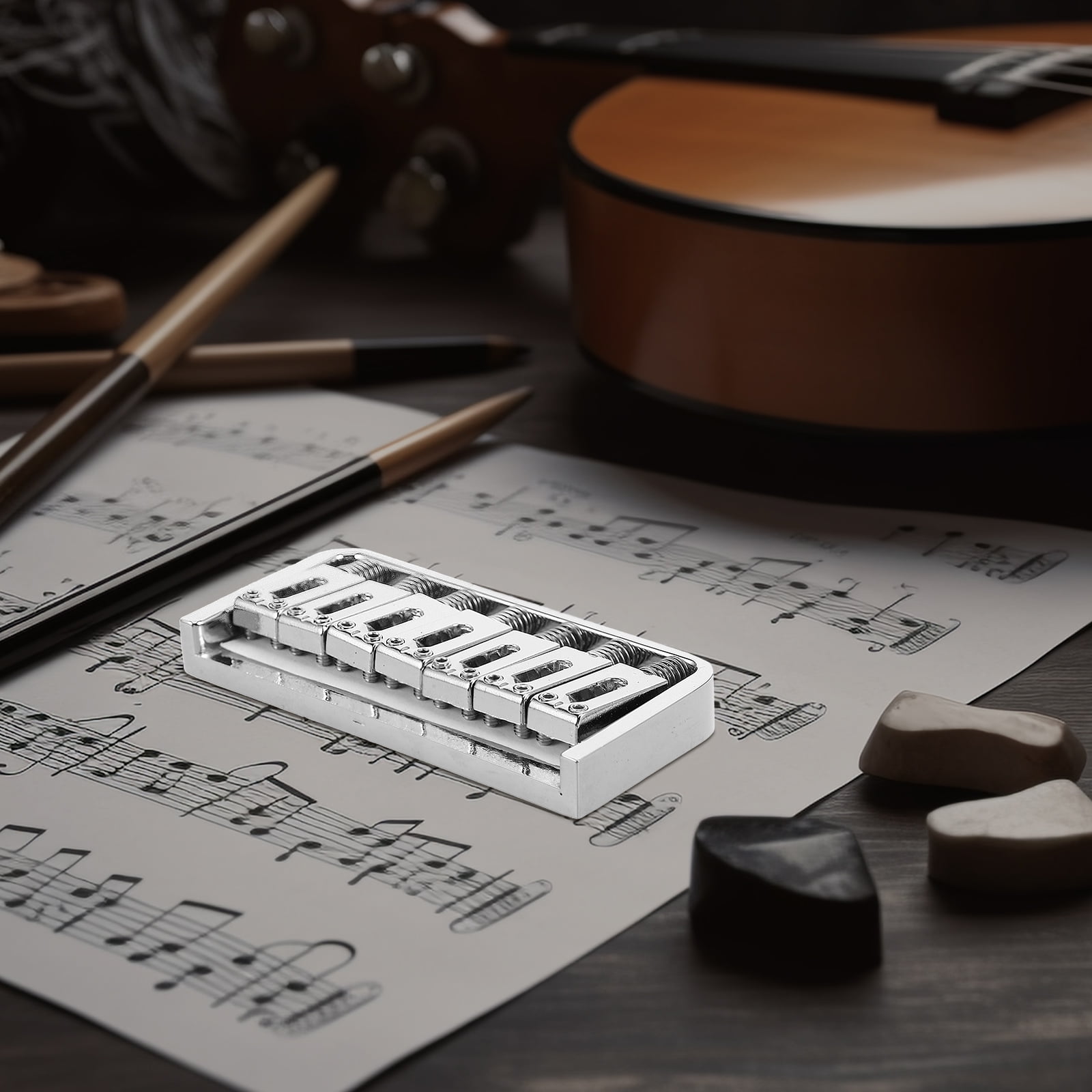 Masteelf Classical Guitar Bridge Attachment Electric Guitar Bridge ...