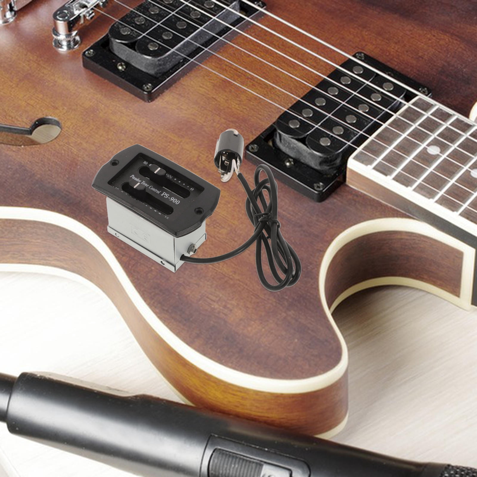 Masteelf Classical Guitar Pickup Compatible With 2-Band equalizer No ...