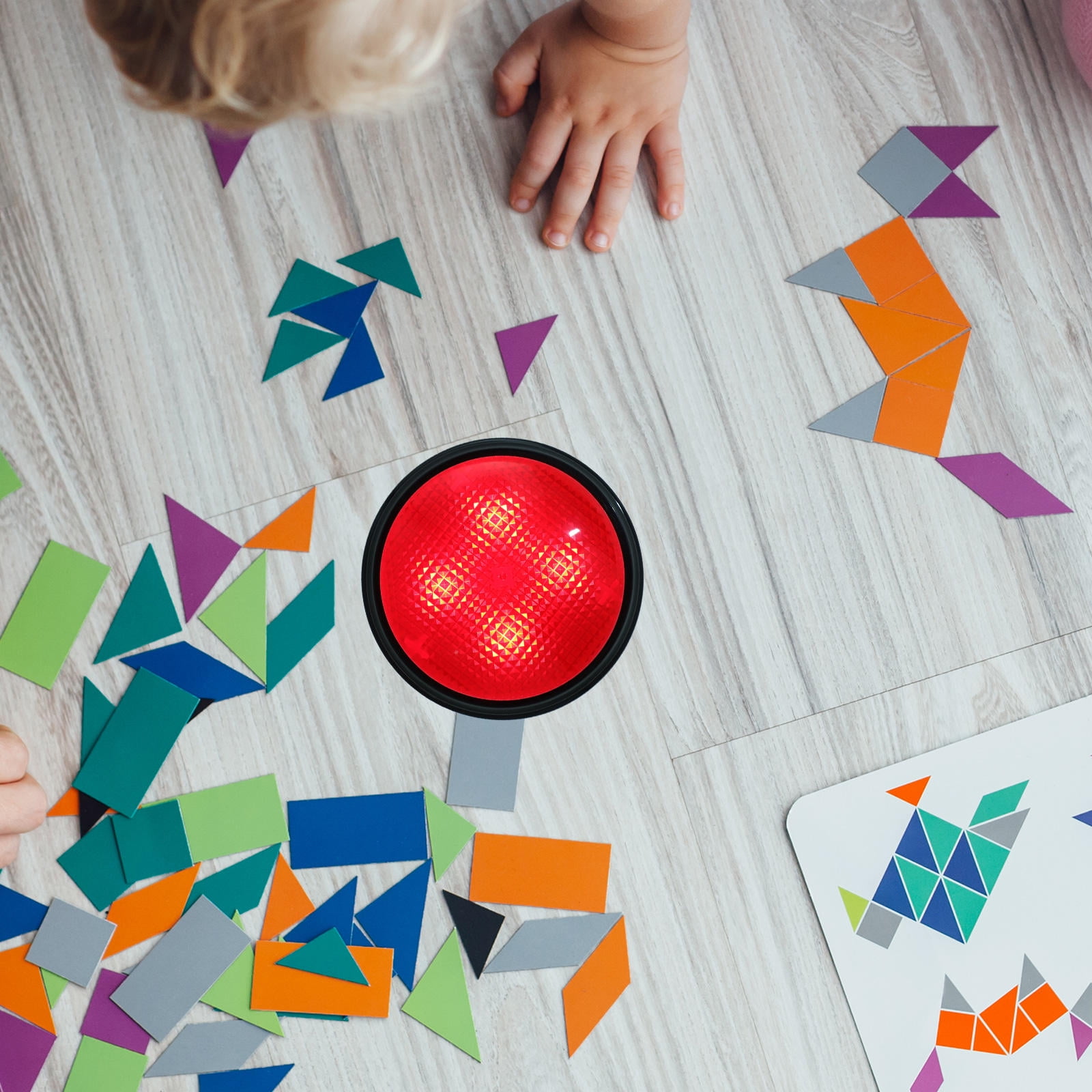 Masteelf Classroom Quiz Buzzer Educational Game Answer Button for ...