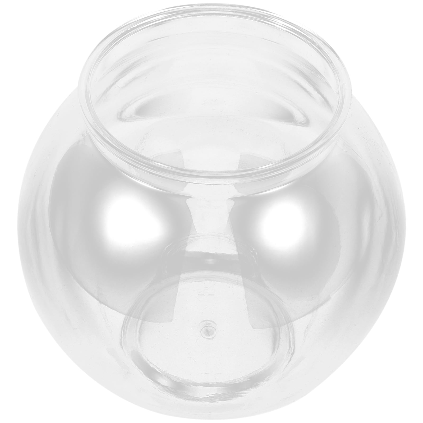 Masteelf Clear Fish Bowl Plastic Aquarium Transparent Goldfish Aquarium ...