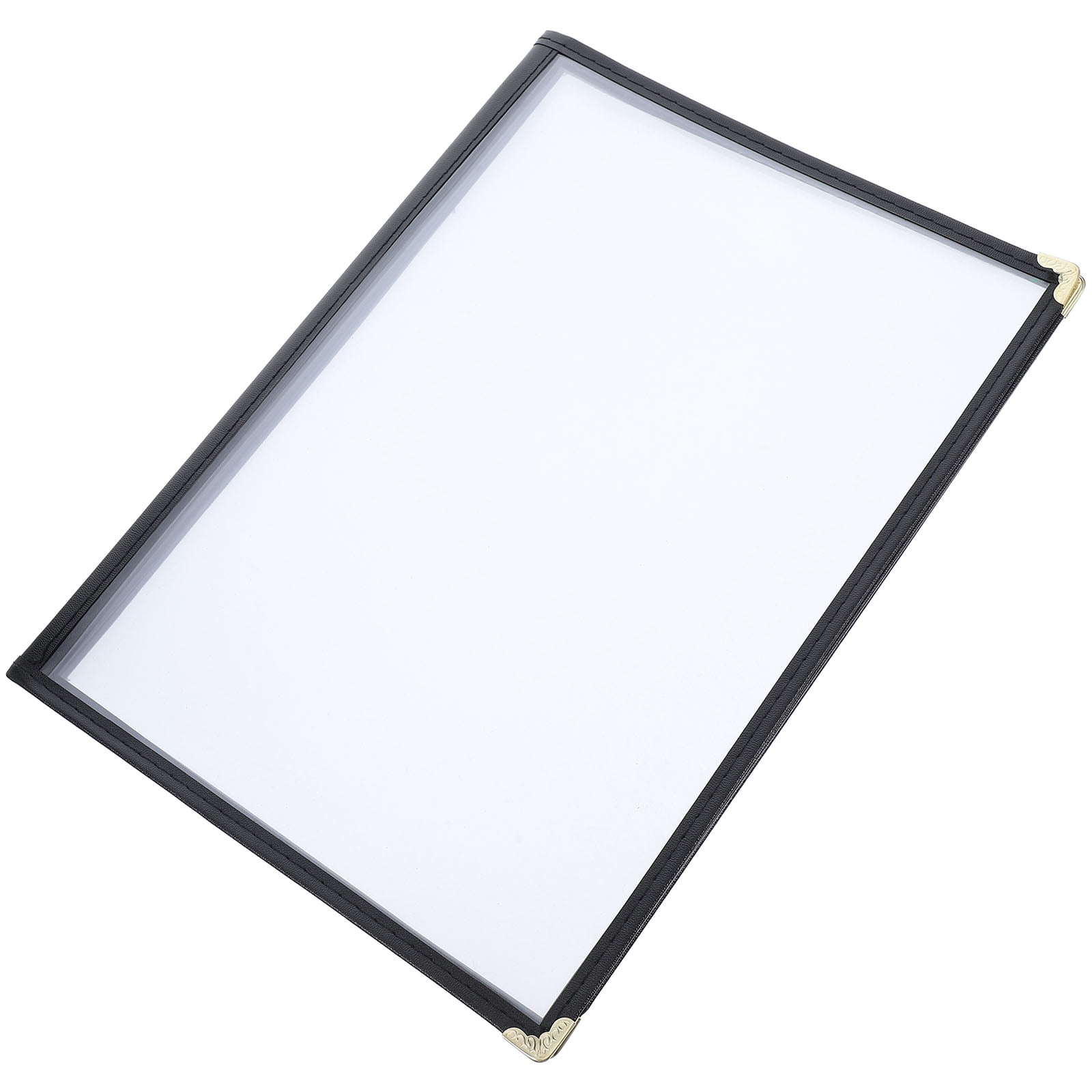 Masteelf Clear Insert Menu Cover For Restaurants And Bars Menu Sleeves ...