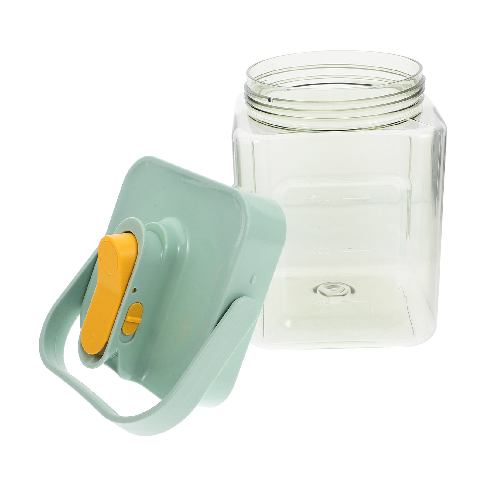 Masteelf Clear Plastic Beverage Jug Refrigerator Drink Kettle 2.3L Cold ...