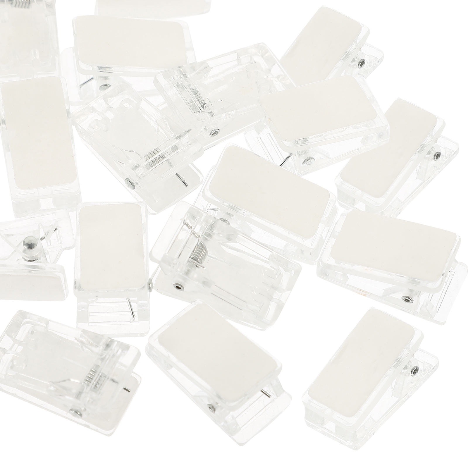 Masteelf Clear Plastic Clips 30Pack for Hanging Photos and Certificates ...