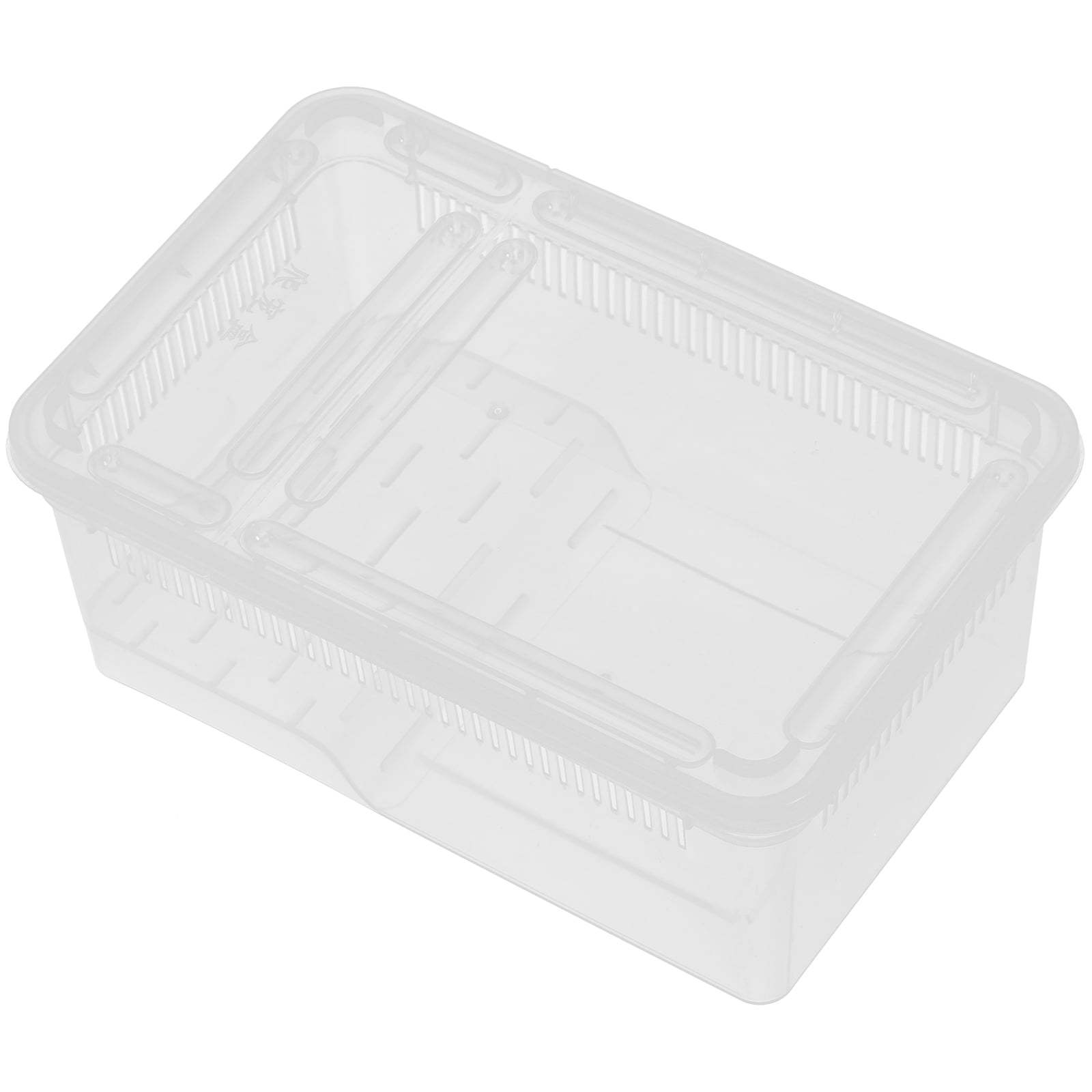 Masteelf Clear Plastic Reptile Carrier Transparent Hatching Container ...