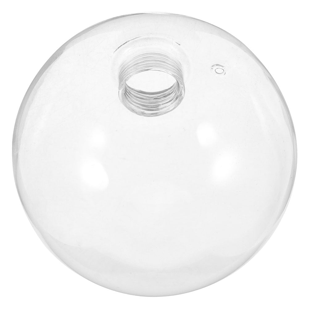 Masteelf Clear Round Globe Replacement G9 Threaded Glass Lampshade ...