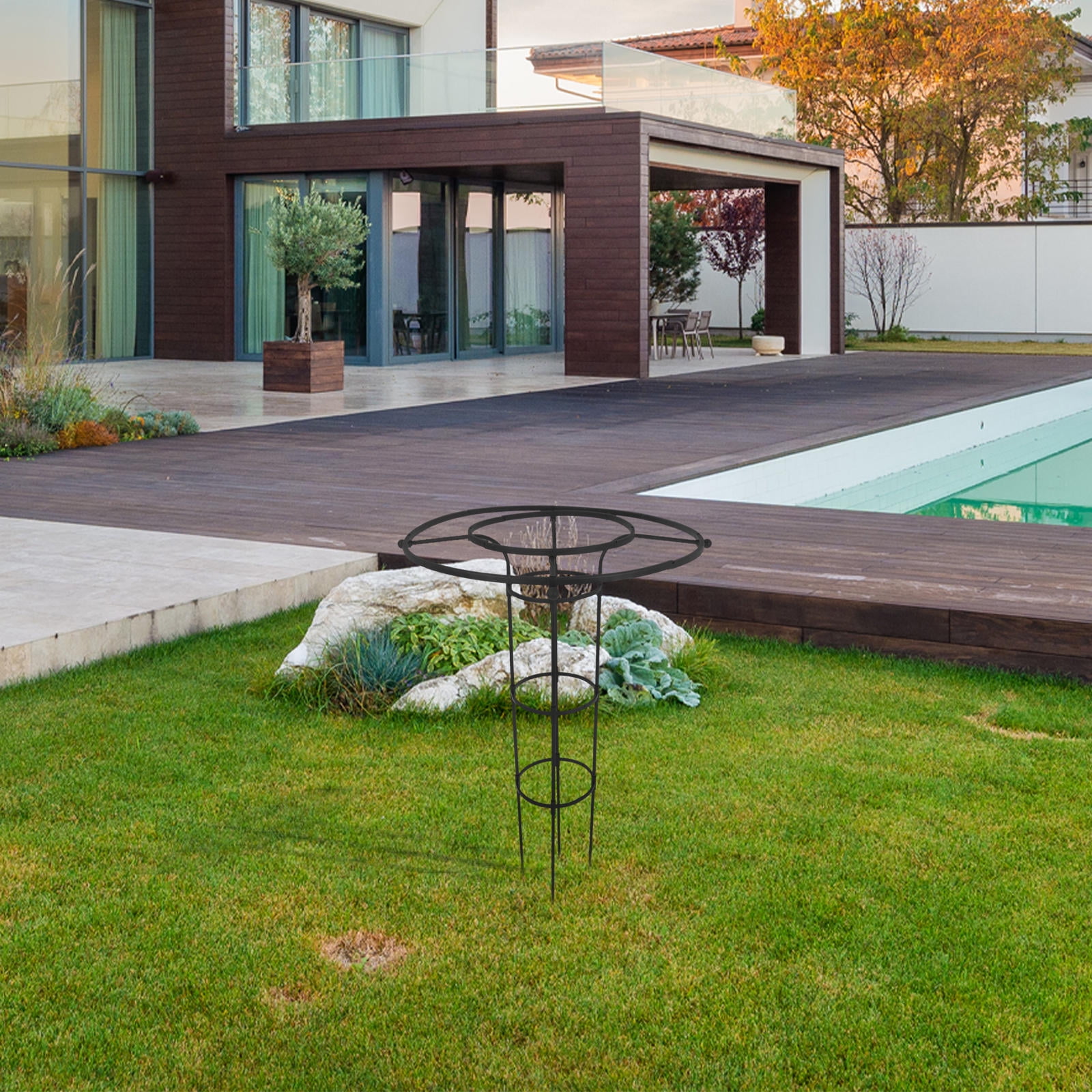 Masteelf Climbing Trellis for Vine Flower Stands Indoor Plants Black ...