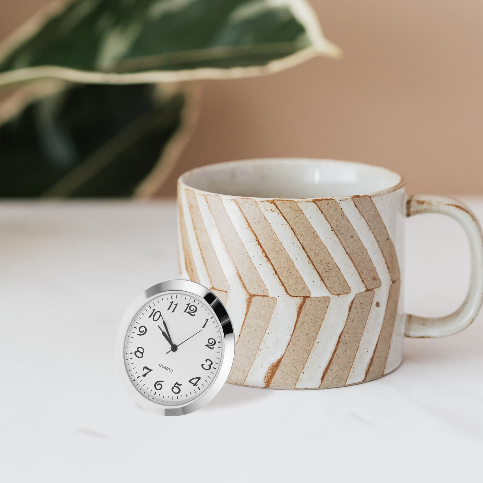 Masteelf Clock Face Insert Clock Insert Replacement Part Multi-Function ...