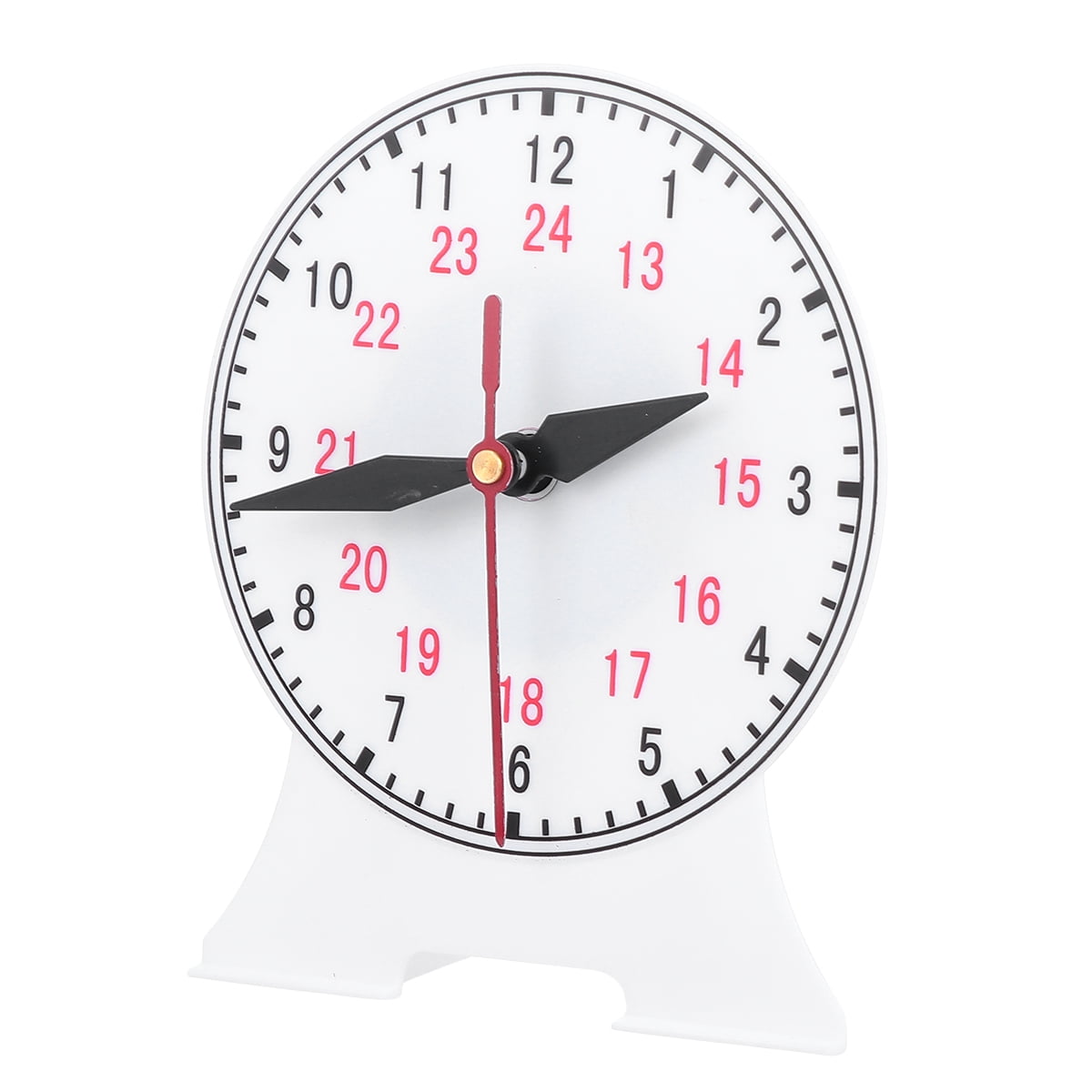 Masteelf Clock Teaching Clock Model Teaching Props 14X12CM White ...