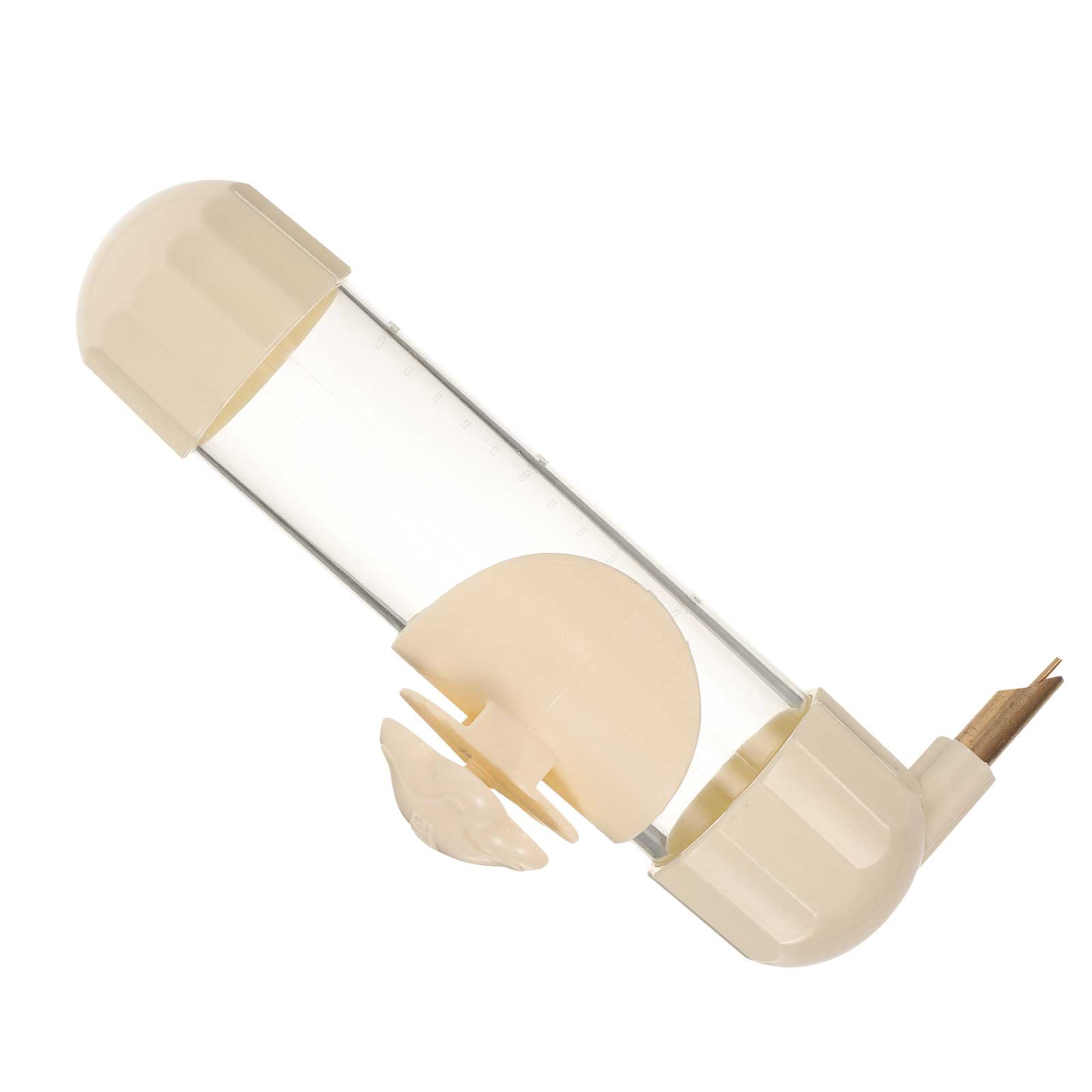 Masteelf Cockatiel Water Container Bird Drinking Feeder Dispenser ...