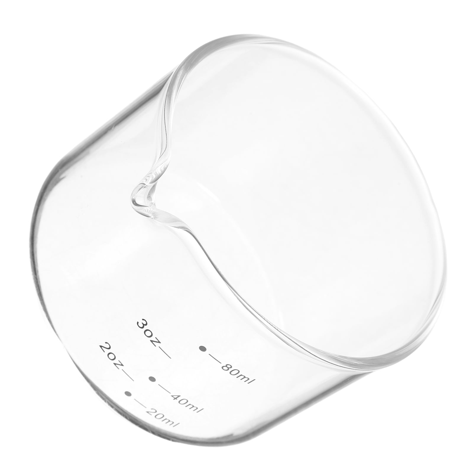 Masteelf Coffee Creamer Pitcher Espresso Measuring Glass Transparent ...