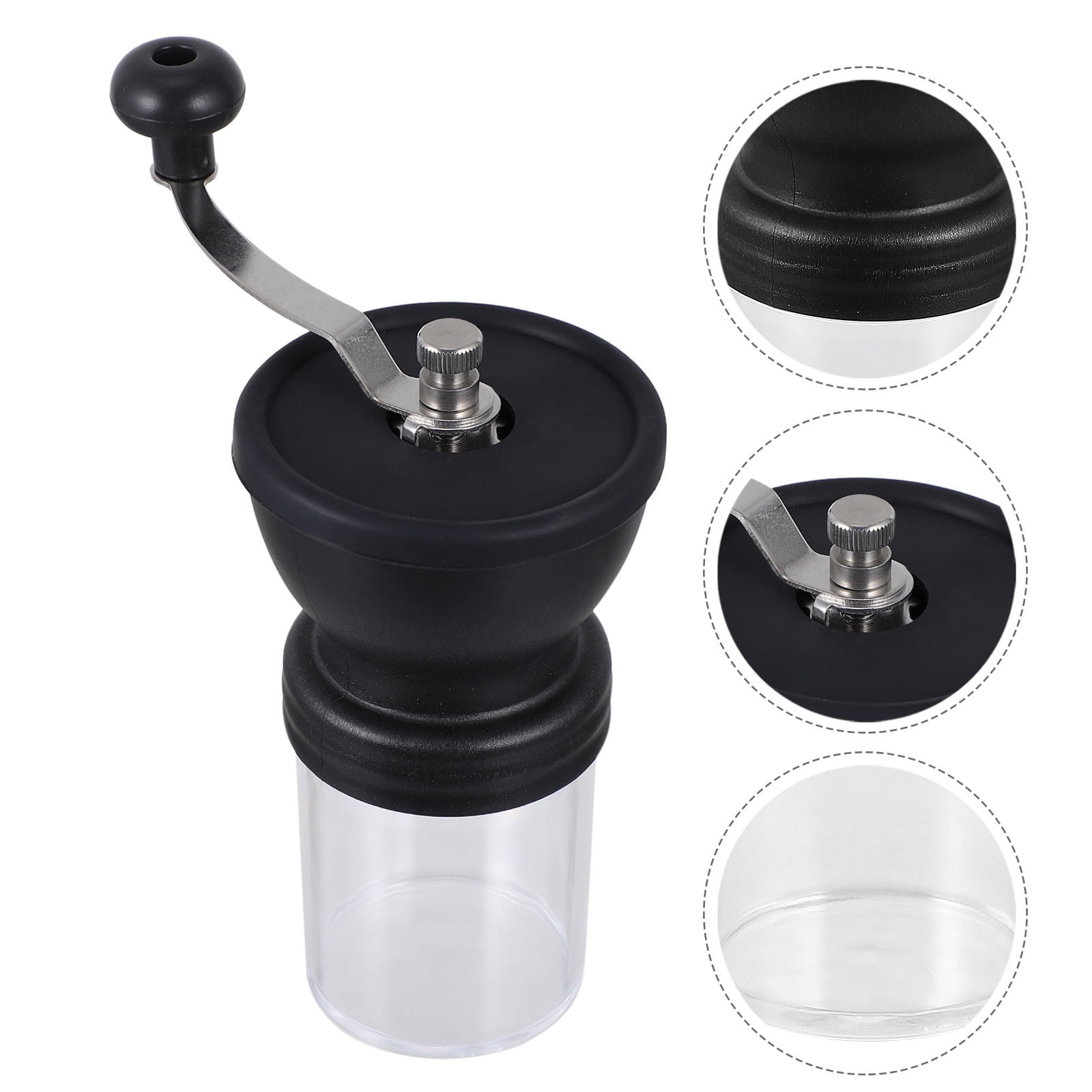 Masteelf Coffee Grinder Manual Bean Grinding Machine Hand Crank Travel ...